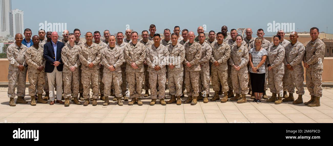 NAVAL SUPPORT ACTIVITY, Bahrain (April 27, 2022) - Marines and Sailors ...