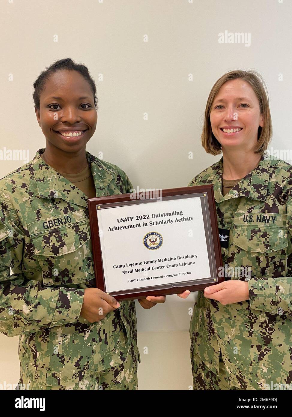 Naval Medical Center Camp Lejeune’s Family Medicine Residency Program Director, Captain ...