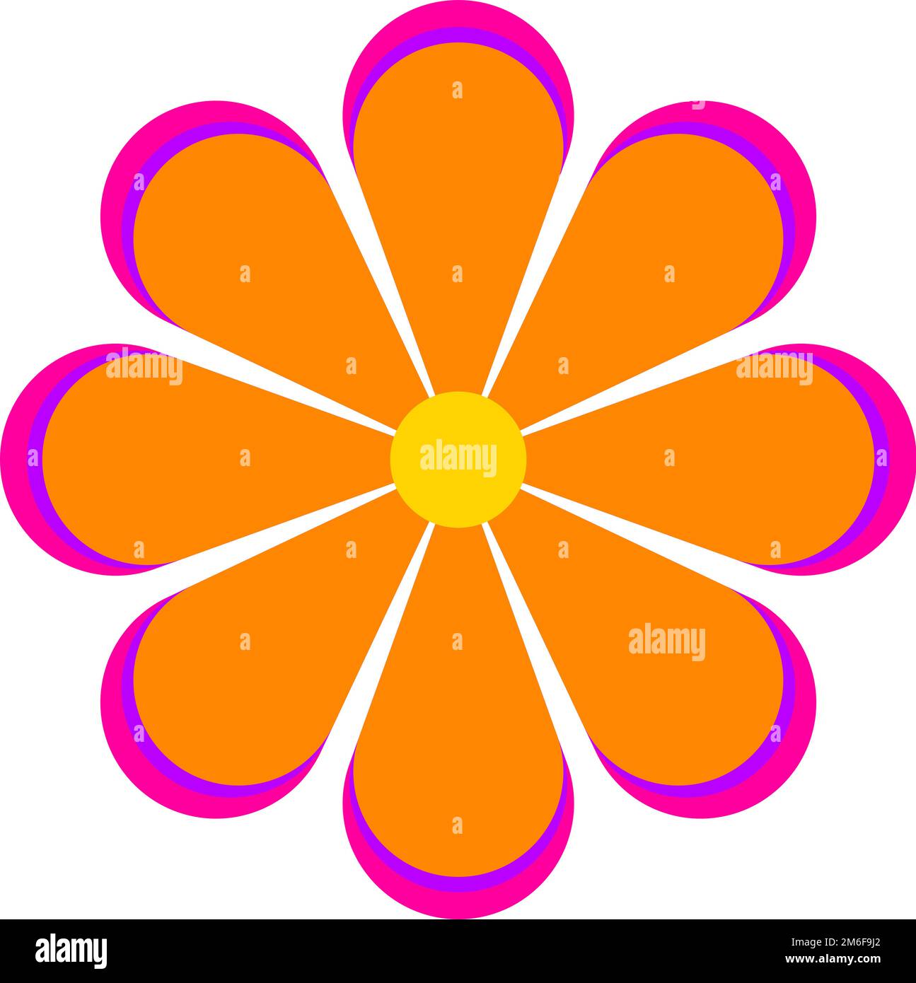 Minimalist flower illustration Stock Vector Images - Alamy
