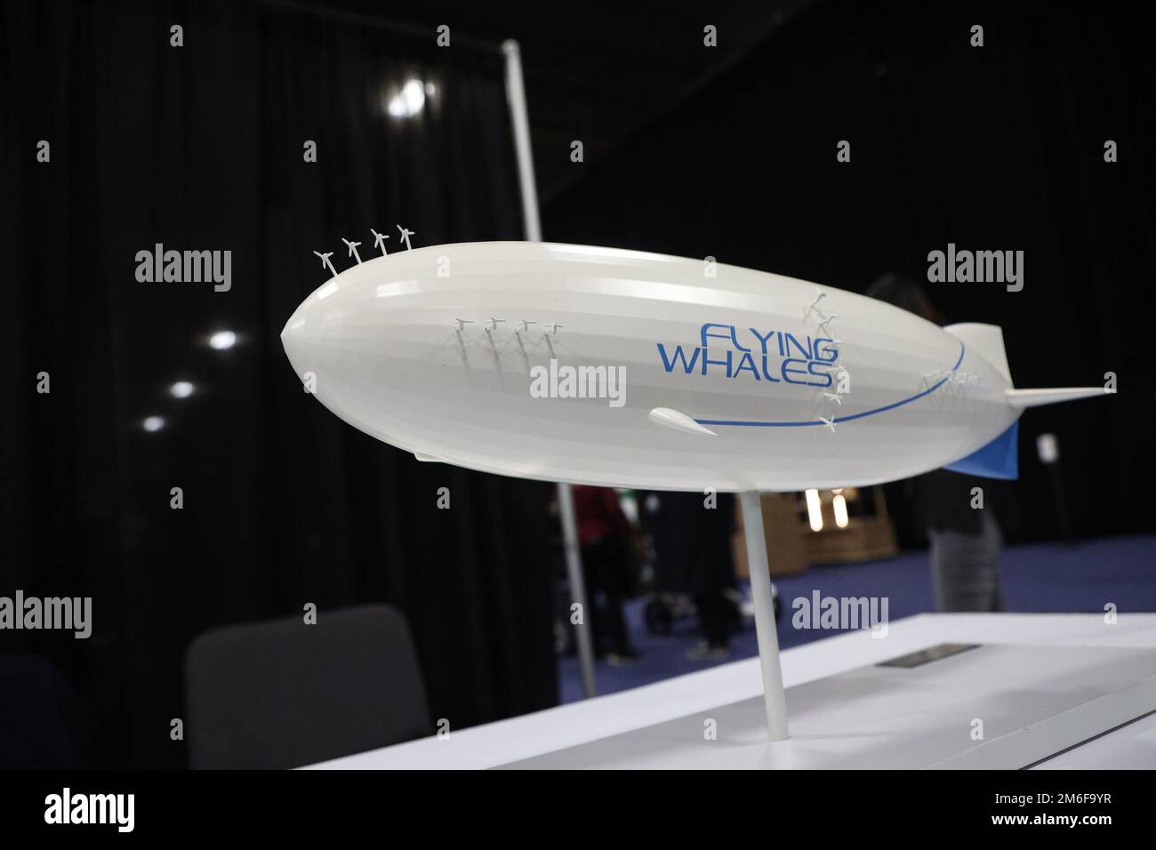 Flying whales airship hi-res stock photography and images - Alamy