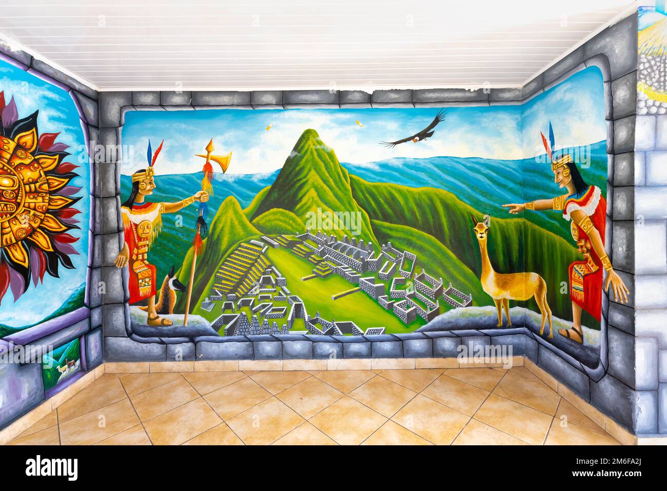Inca sun symbol hi-res stock photography and images - Alamy