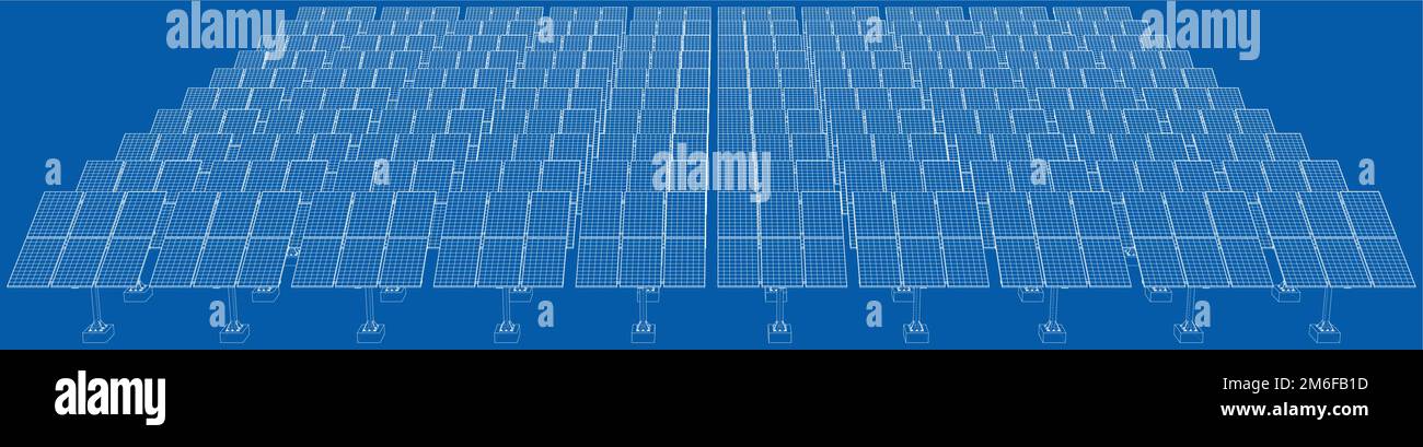 Solar Panel Concept. Vector Stock Vector Image & Art - Alamy