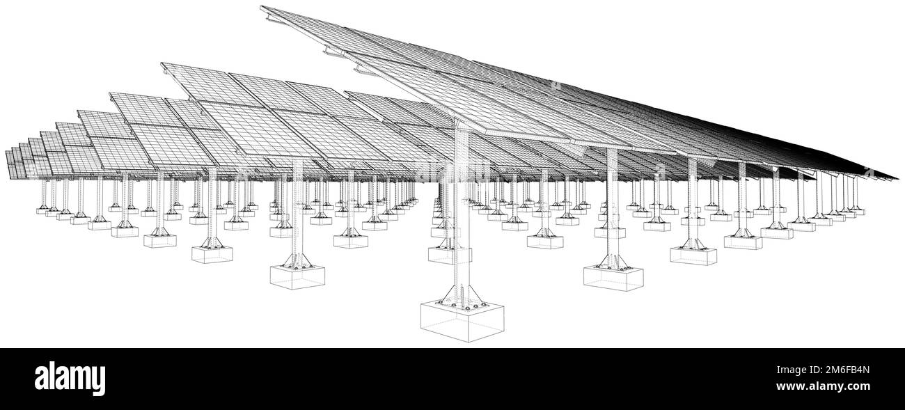 Solar Panel Concept. Vector Stock Vector Image & Art - Alamy