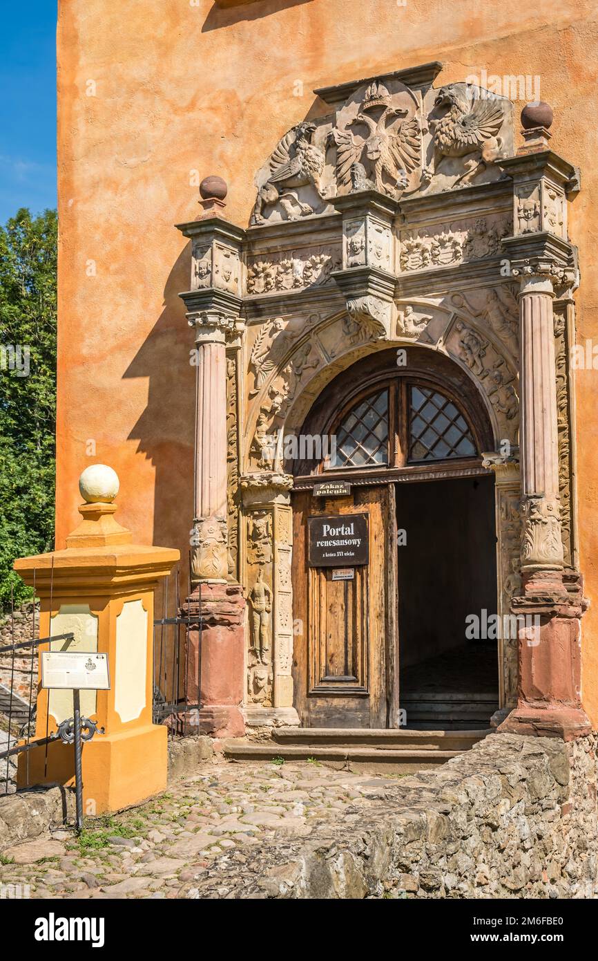 Entrance to the The Grodno Castle Stock Photo - Alamy