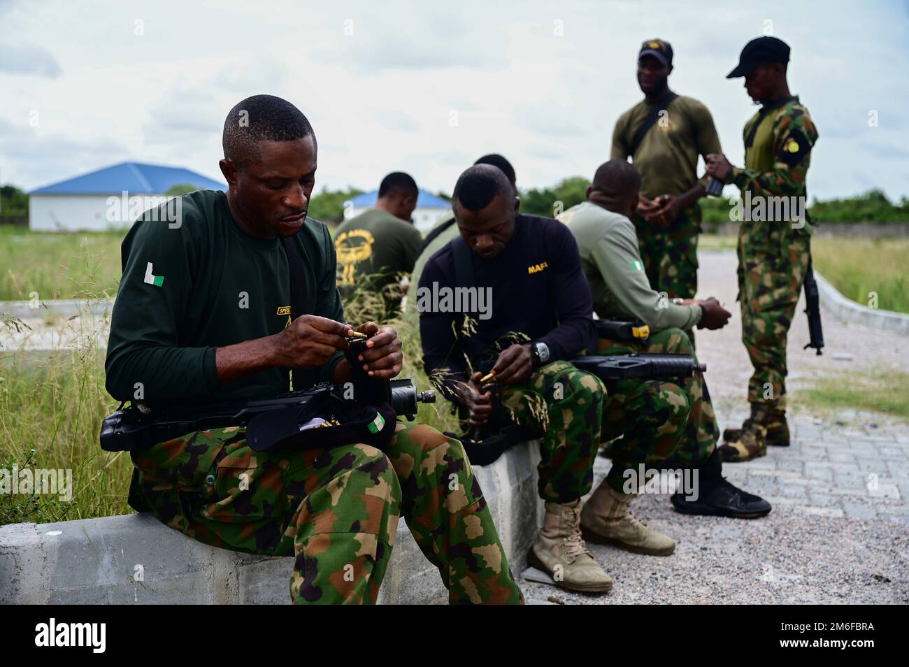 Nigerian navy special forces hi-res stock photography and images - Alamy
