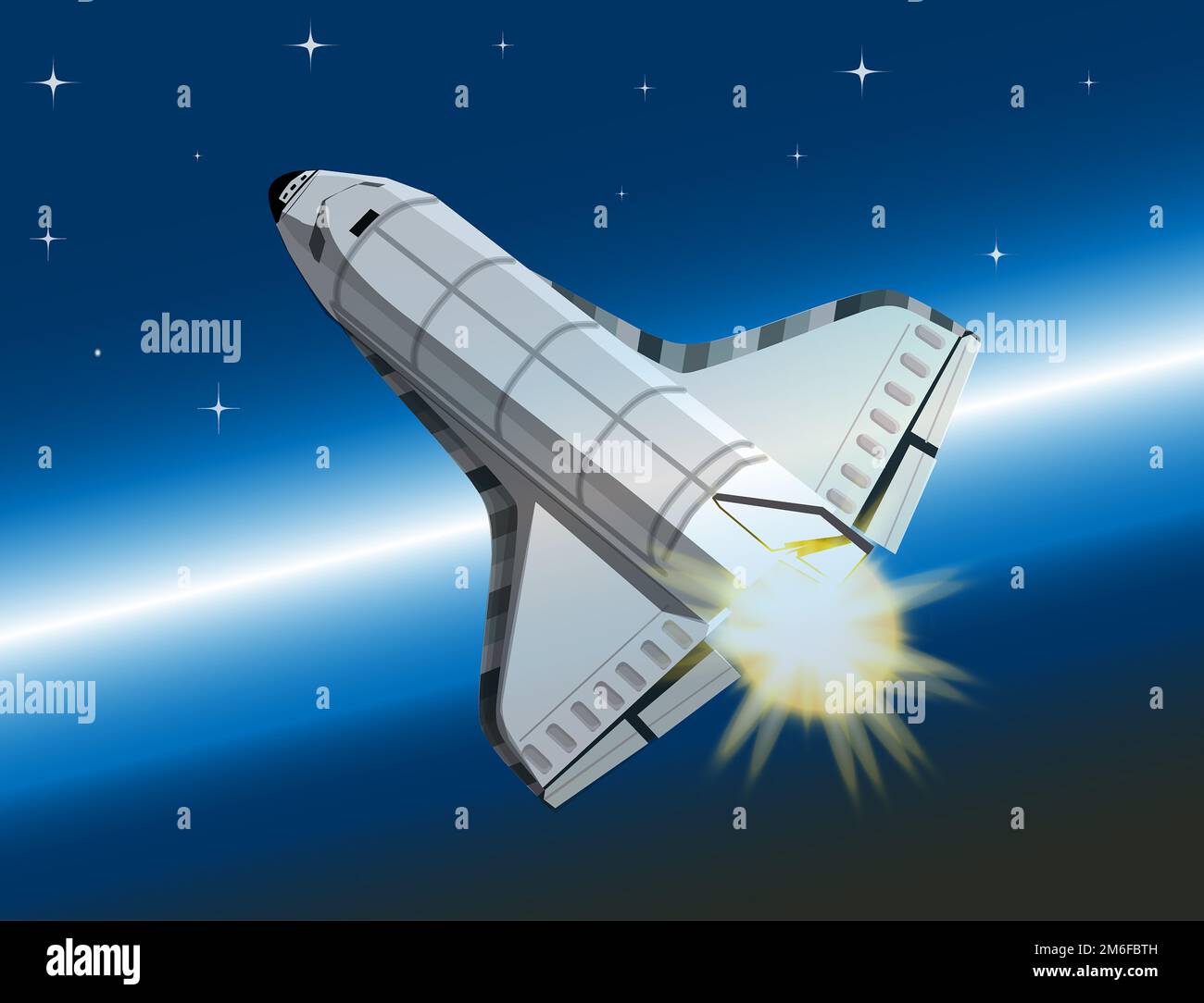 Space shuttle nose hi-res stock photography and images - Alamy