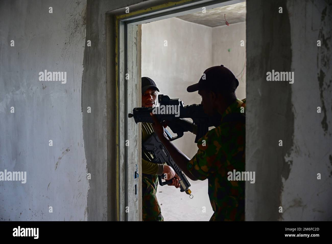 U.S. Marines assigned to Marine Forces Special Operations Command (MSOC ...