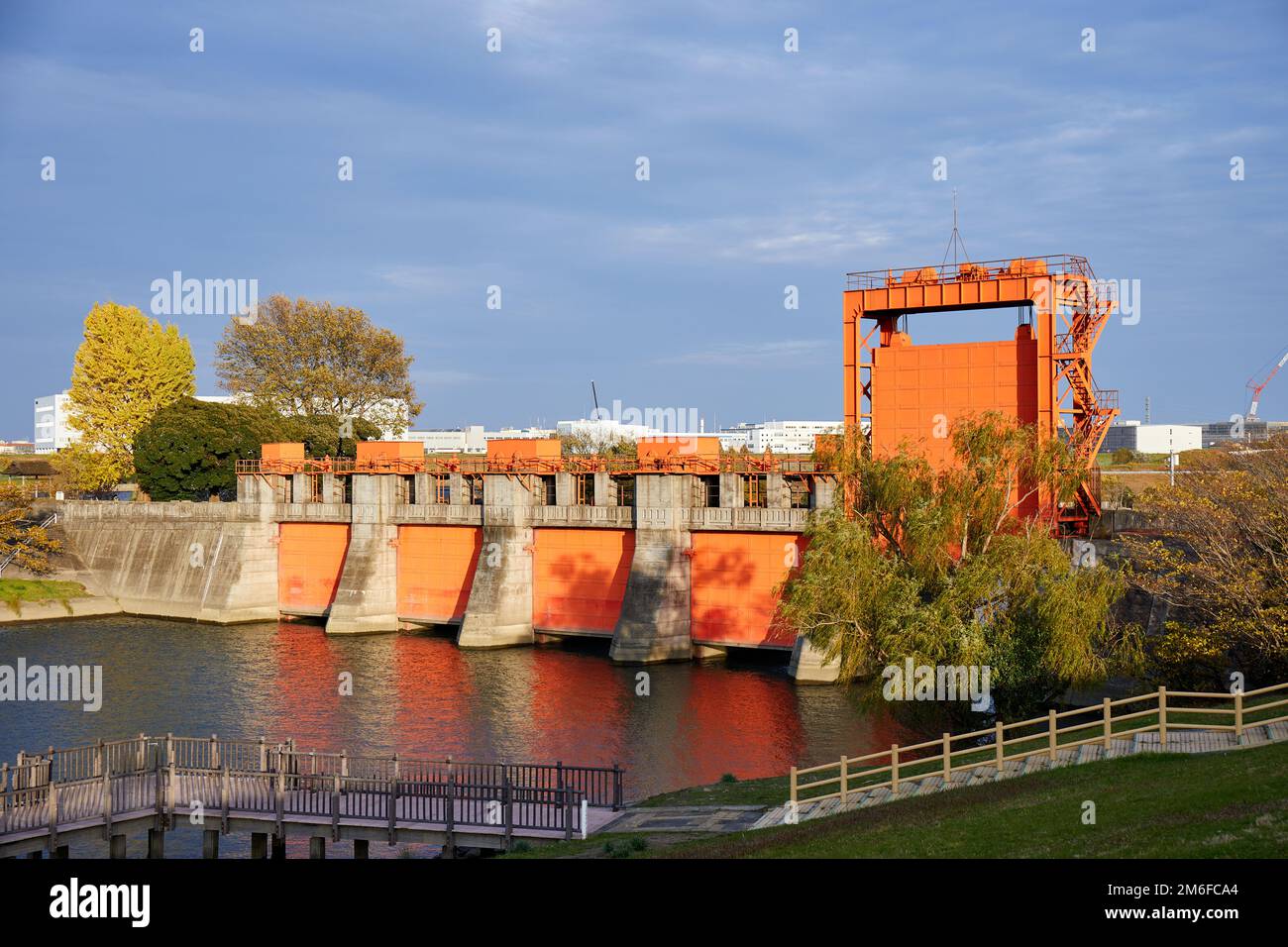 Old Iwabuchi Watergate; Kita, Tokyo, Japan Stock Photo - Alamy