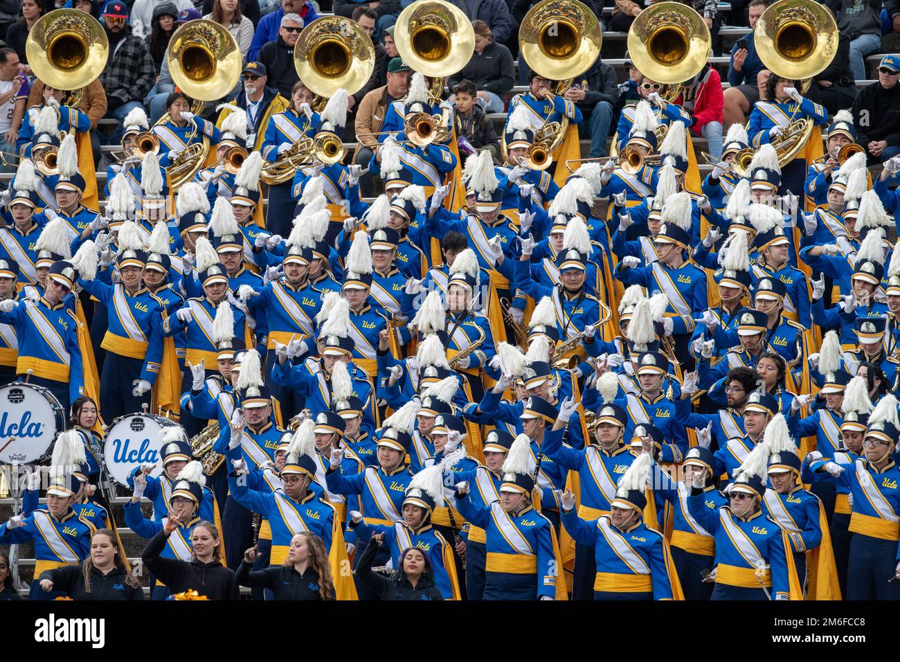 UCLA Marching Band during the 2022 Tony the Tiger Sun Bowl between the ... UCLA Marching Band during the 2022 Tony the Tiger Sun Bowl between the ...