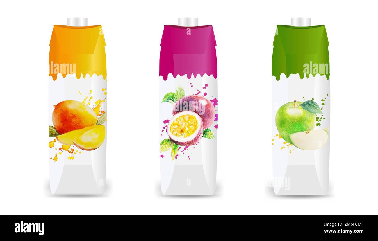 Fruit packaging art Cut Out Stock Images & Pictures - Alamy