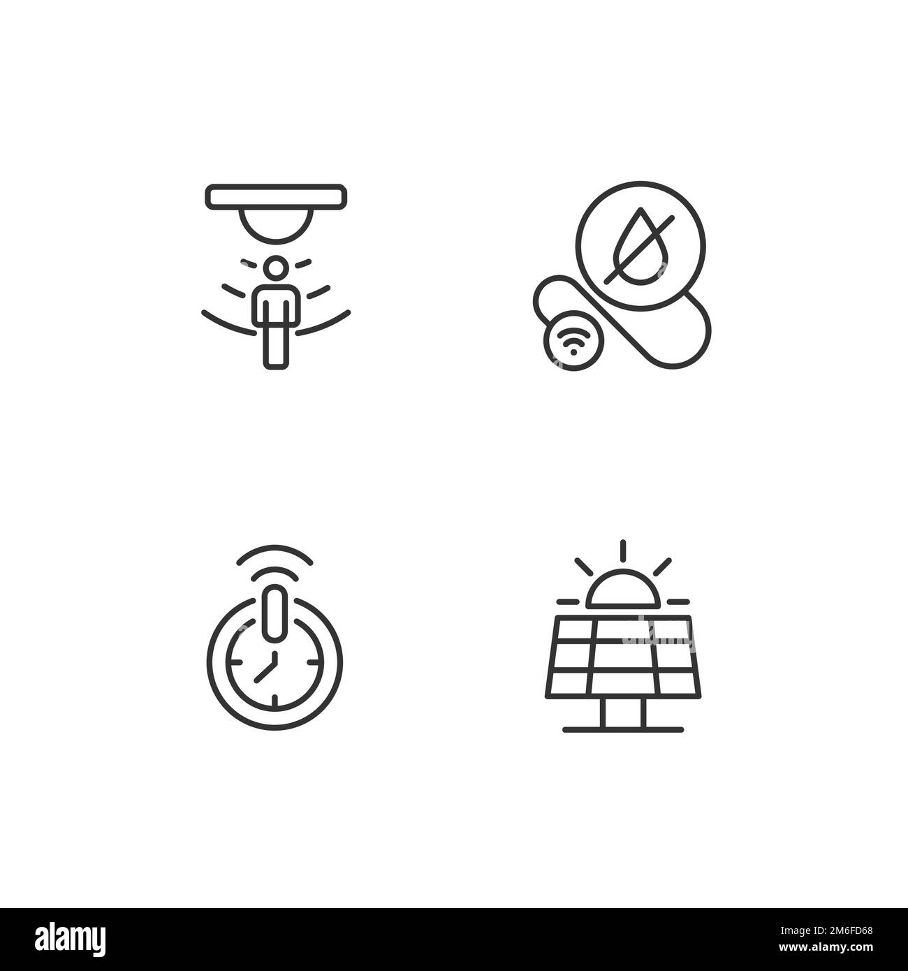 Smart home technologies Stock Vector Images - Alamy