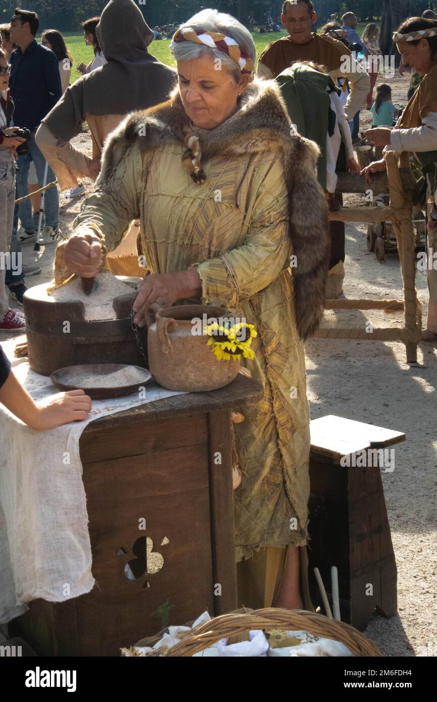 Medieval party Historic town City of Parma, Italy 2019 Stock Photo - Alamy