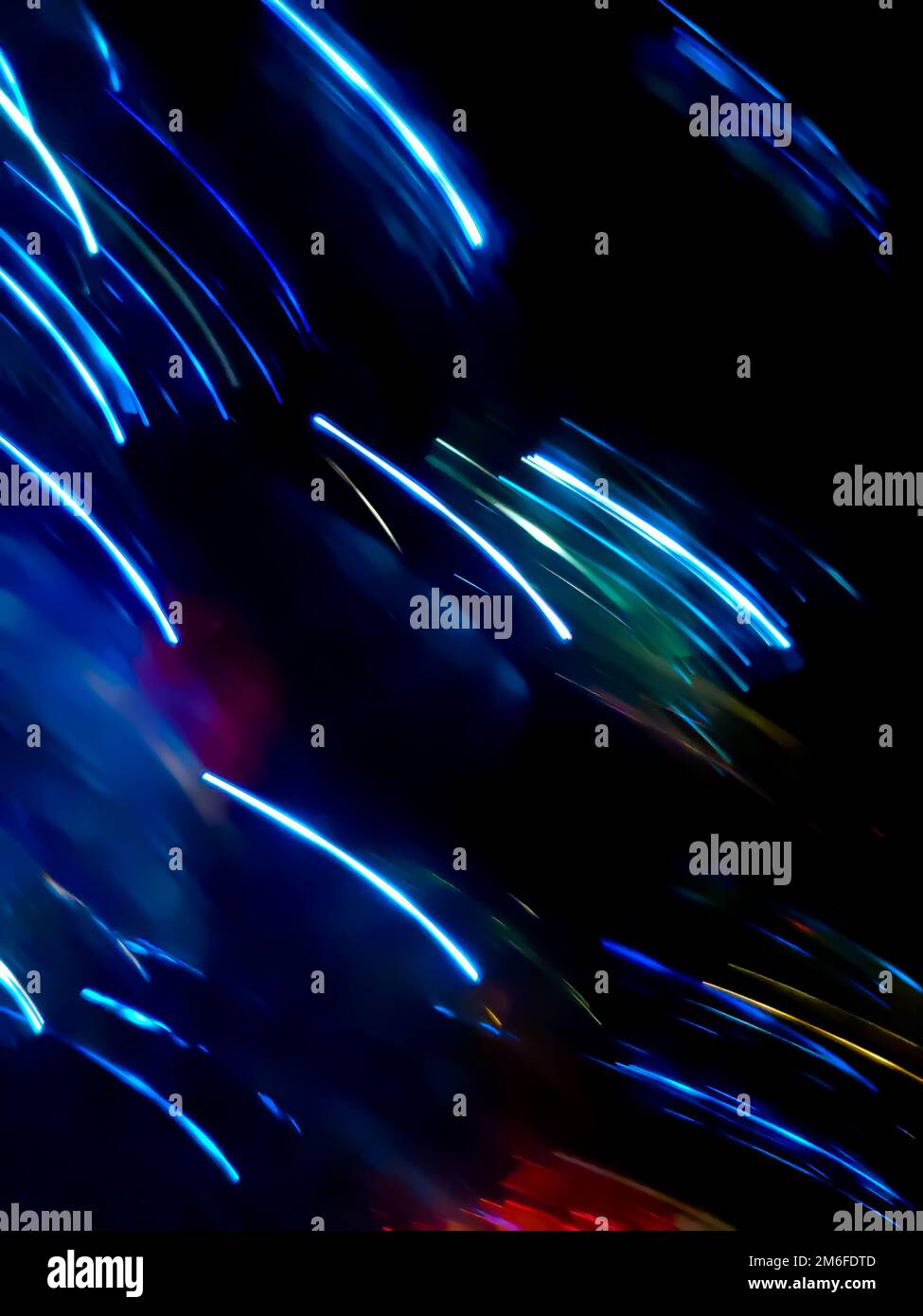 Iridescent neon background with light gleaming effect. Night view ...