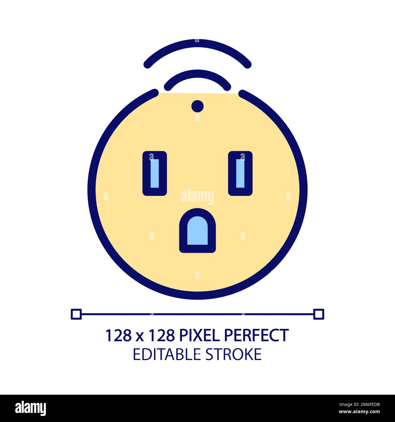 Smart electric plug pixel hi-res stock photography and images - Alamy