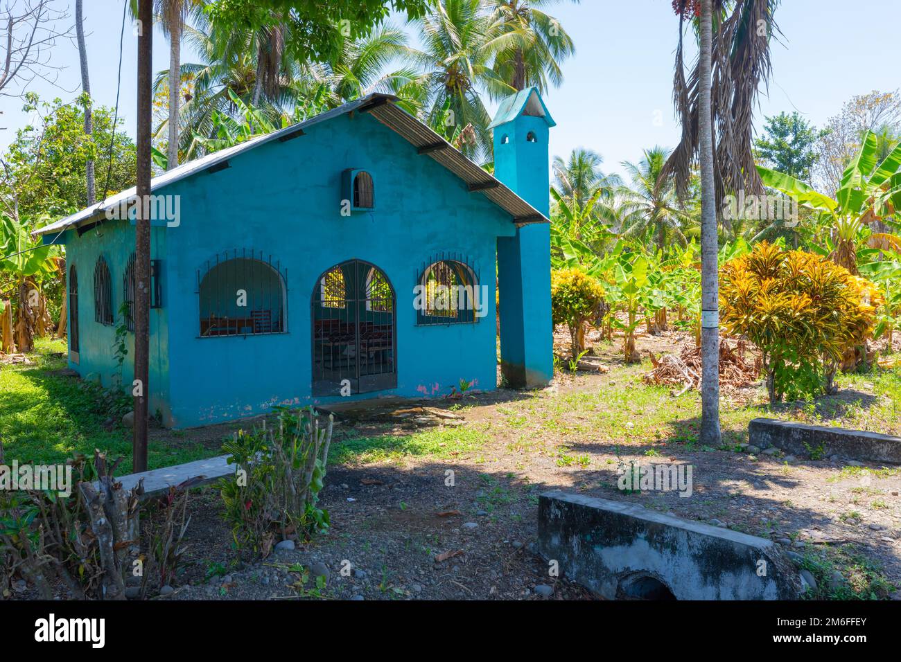 Green costa rica church hi-res stock photography and images - Alamy