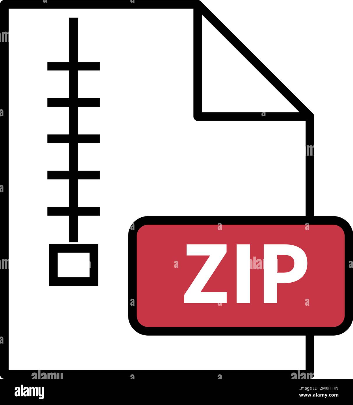 Zip File Logo Zip File Logo