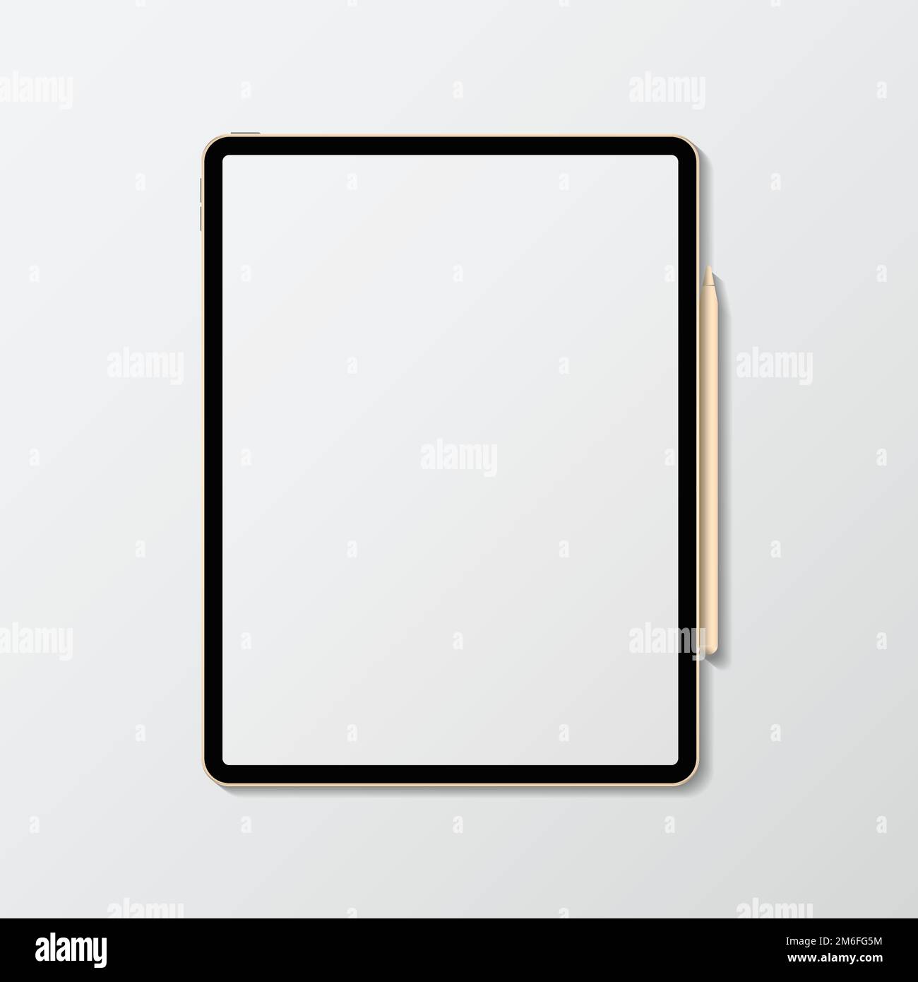Tablet empty screen wireless Stock Vector Images - Alamy