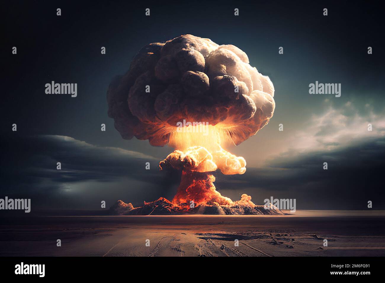 Atomic fallout cloud hi-res stock photography and images - Alamy