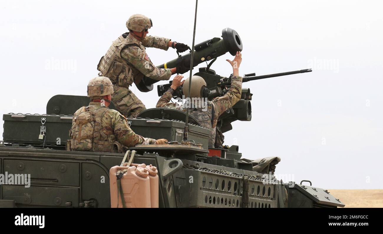 Soldiers with 2nd Stryker Brigade Combat Team, 4th Infantry Division ...