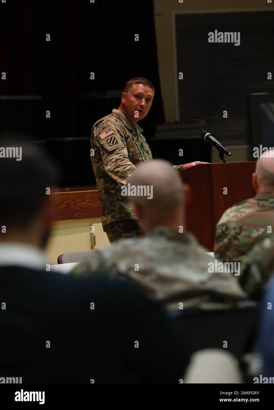 CH (Lt. Col.) Chris Wallace, the 3rd Infantry Division chaplain, talks ...