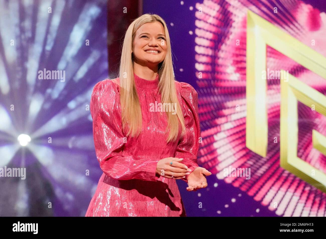 Oslo 20230104.Sandra Lyng is one of the artists in Eurovision Norway ...