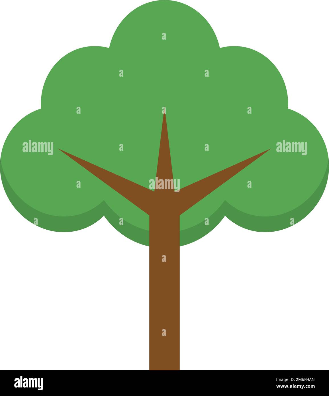 Nature Symbol. Tree. Plant. Editable vector Stock Vector Image & Art ...