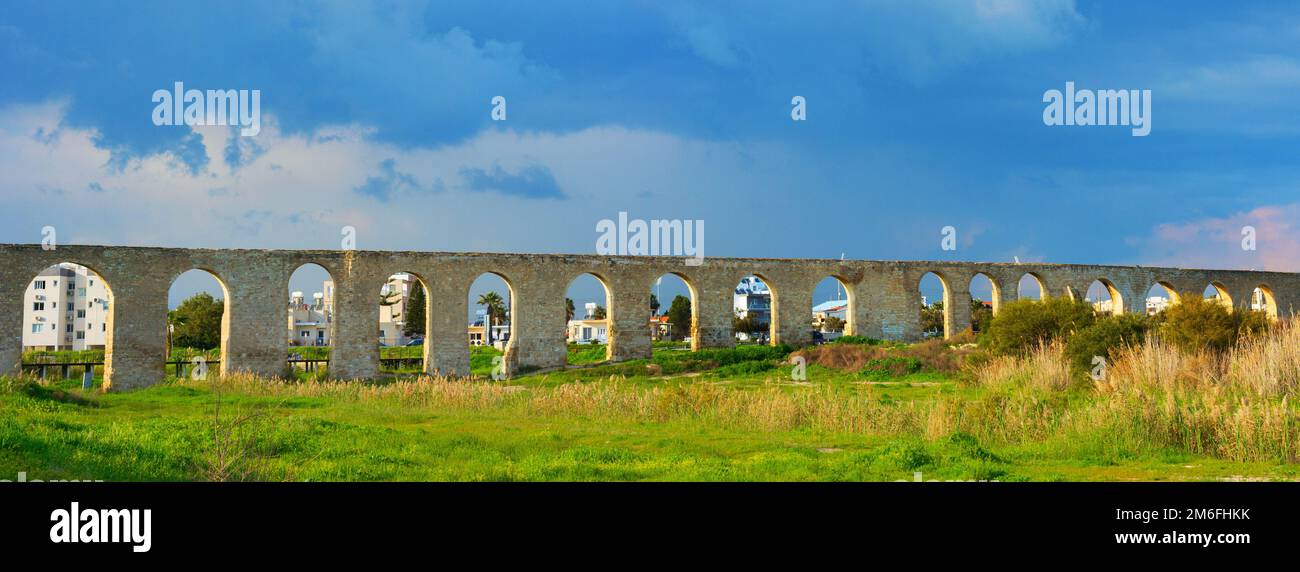 Larnaca aqueduct hi-res stock photography and images - Alamy