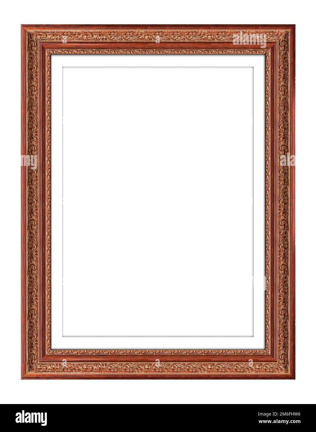 Black portrait frame art hi-res stock photography and images - Alamy