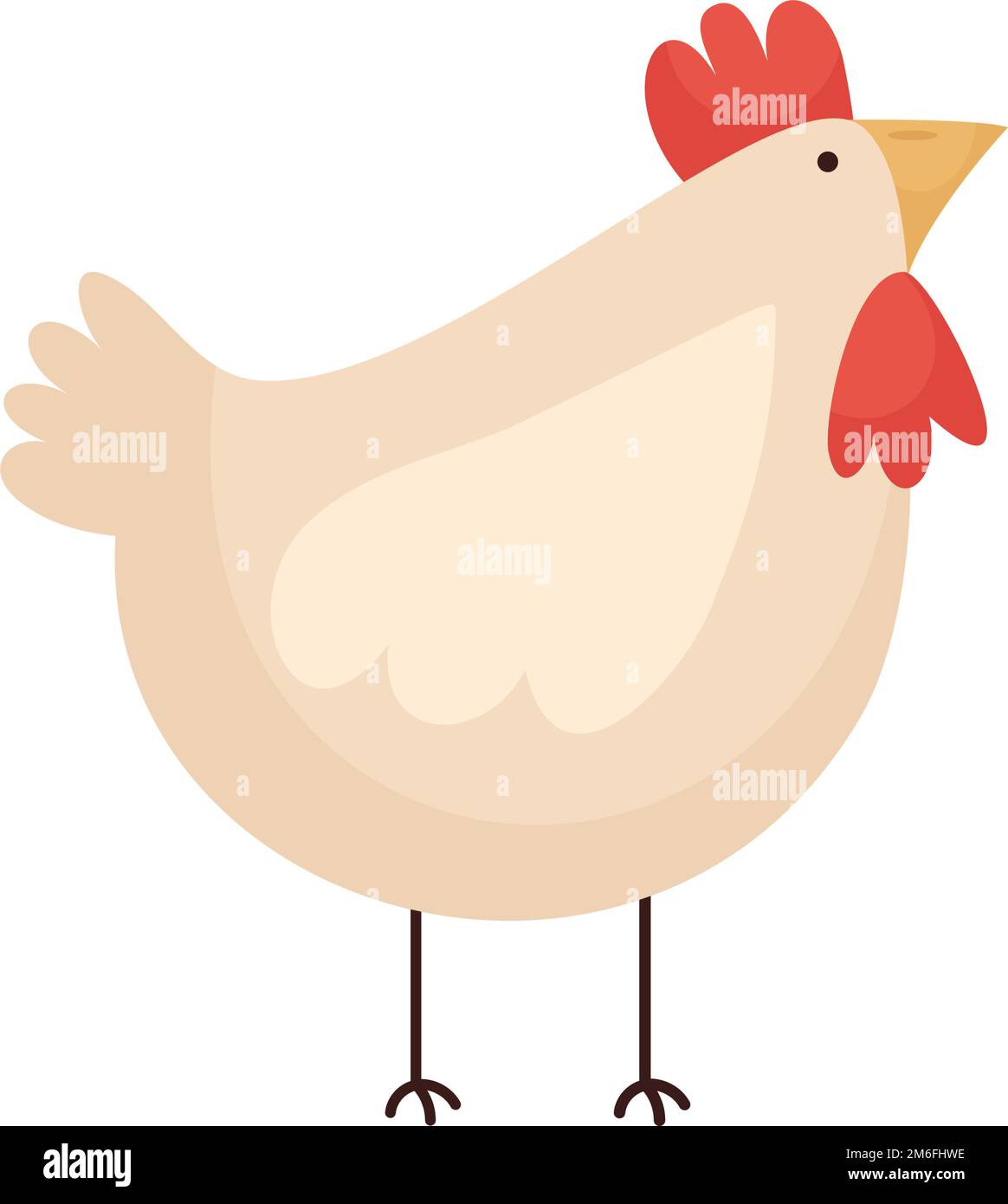 cartoon chicken icon Stock Vector Image & Art - Alamy