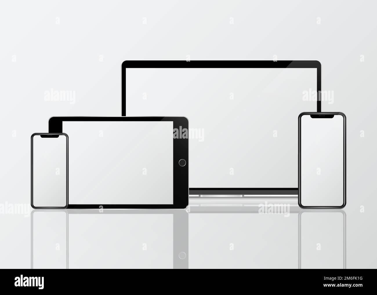 Digital modern devices mockup pack Stock Vector Image & Art - Alamy