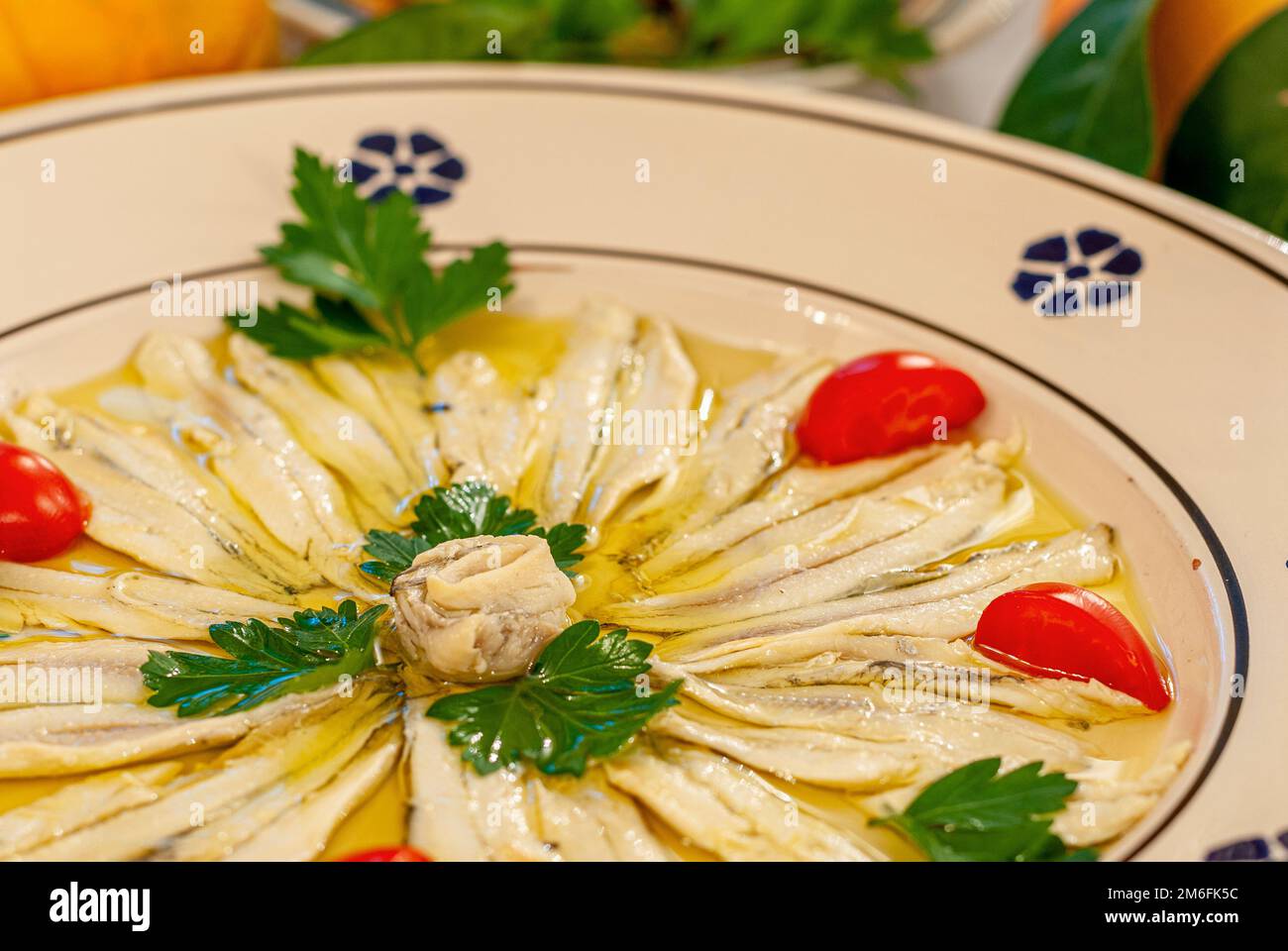 Marinated anchovies hi-res stock photography and images - Alamy