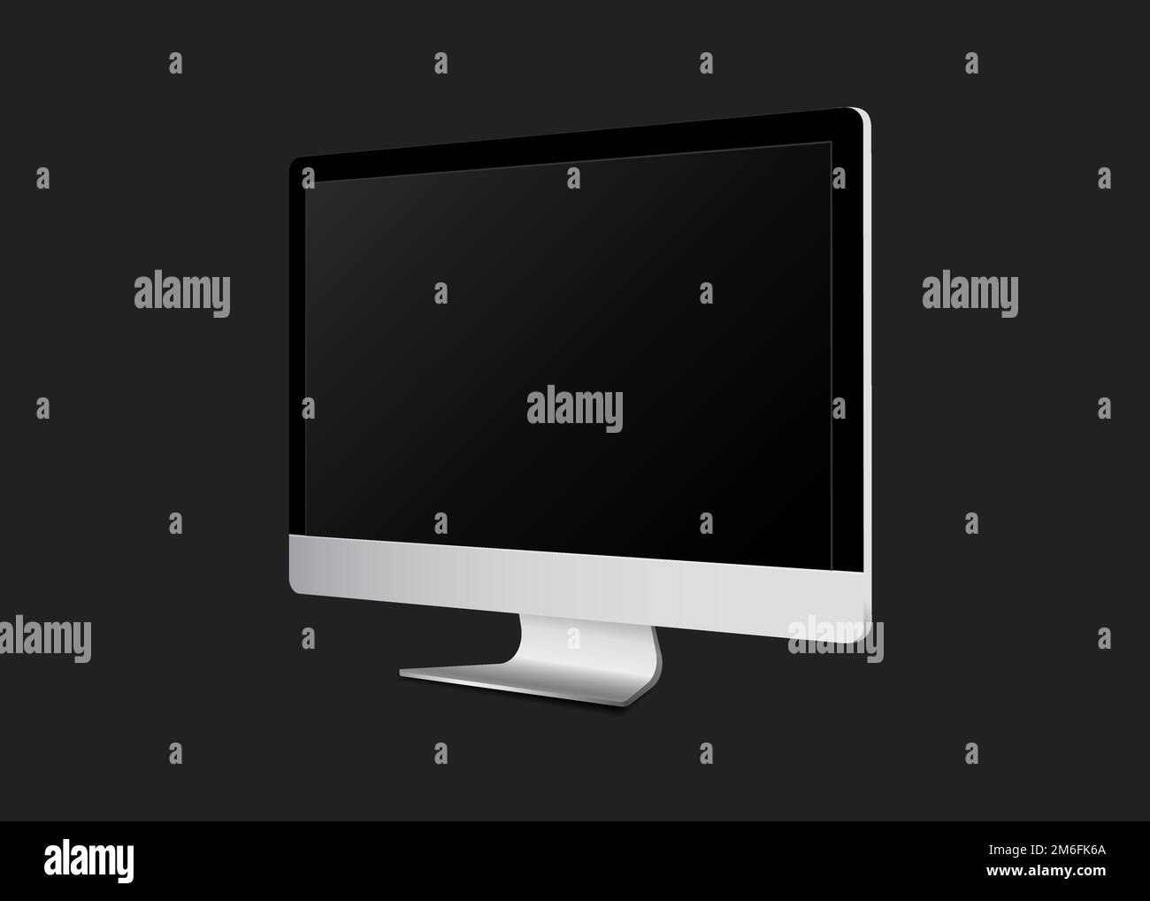 Digital personal computer screen mockup Stock Vector Image & Art - Alamy