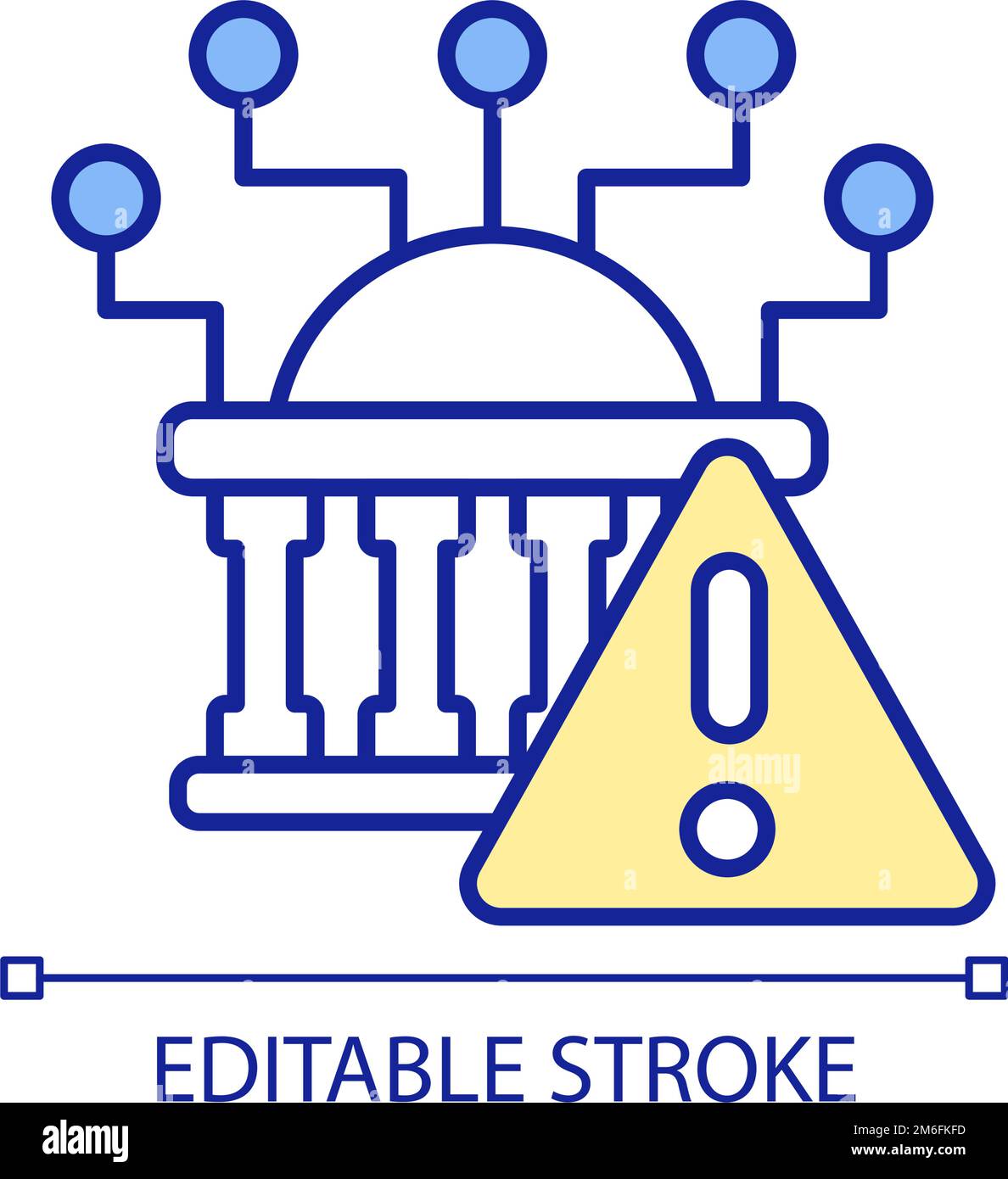 Government system threats RGB color icon Stock Vector Image & Art - Alamy