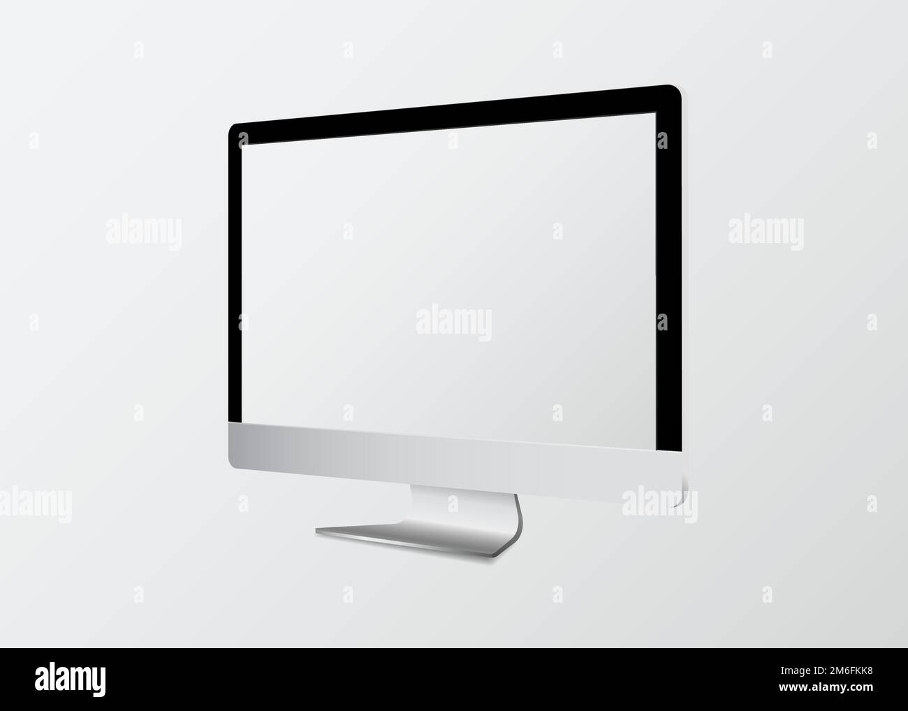 Digital personal computer screen mockup Stock Vector Image & Art - Alamy