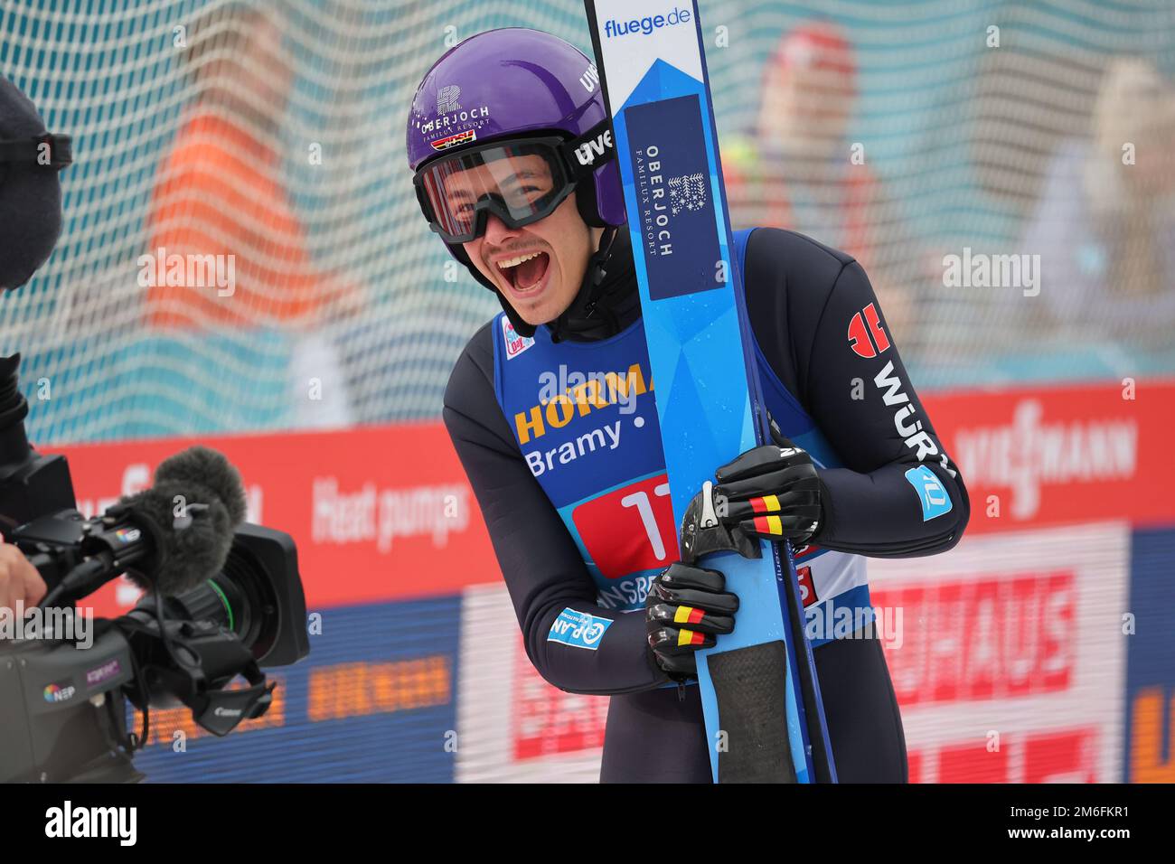 Innsbruck, Austria. 04th Jan, 2023. Nordic skiing/ski jumping: Four ...