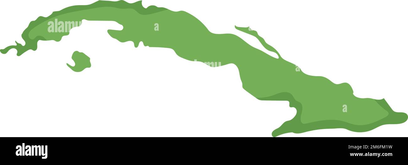 cuba map icon Stock Vector Image & Art - Alamy