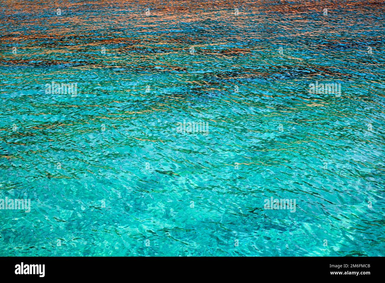 Reflections on Water surface Stock Photo - Alamy