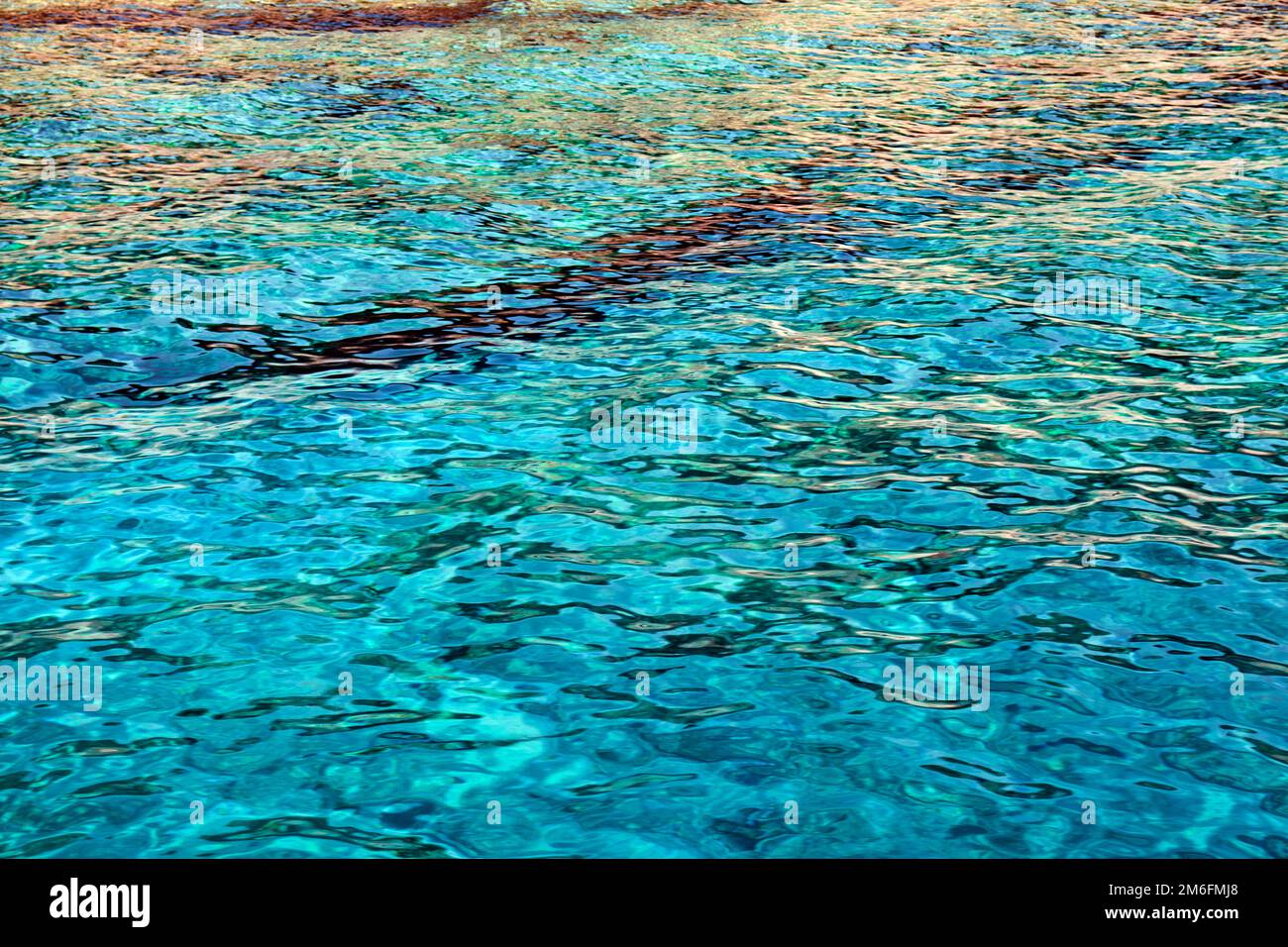 Reflections on Water surface Stock Photo - Alamy