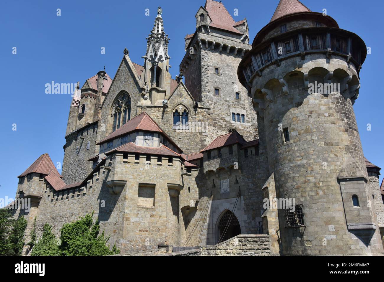 Castle Kreuzenstein Austria Stock Photo - Alamy