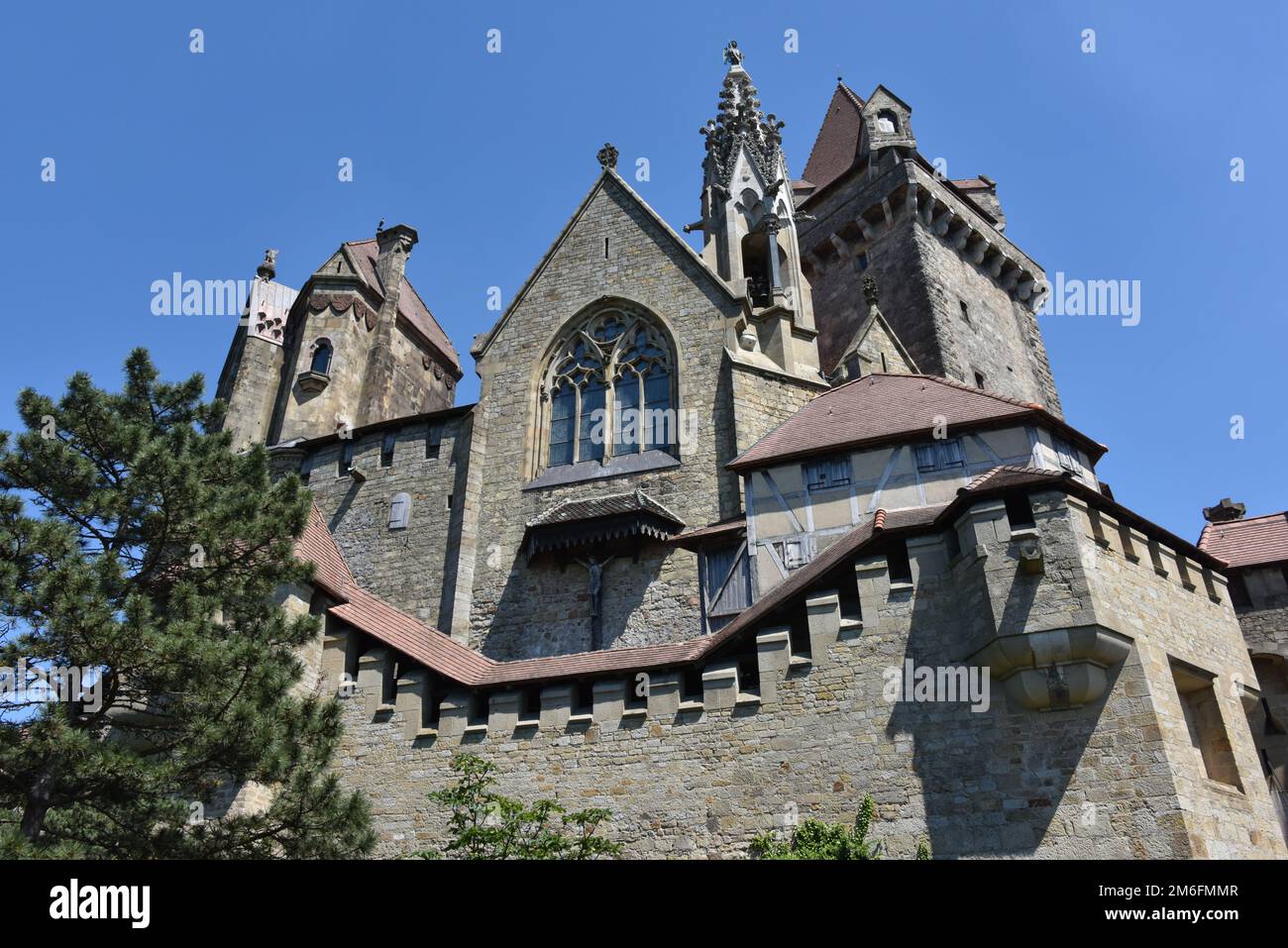 Castle Kreuzenstein Austria Stock Photo - Alamy