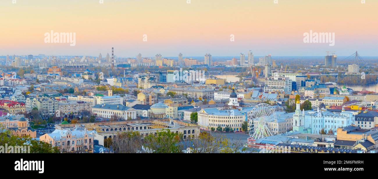 Kyiv podil old historic district hi-res stock photography and images ...