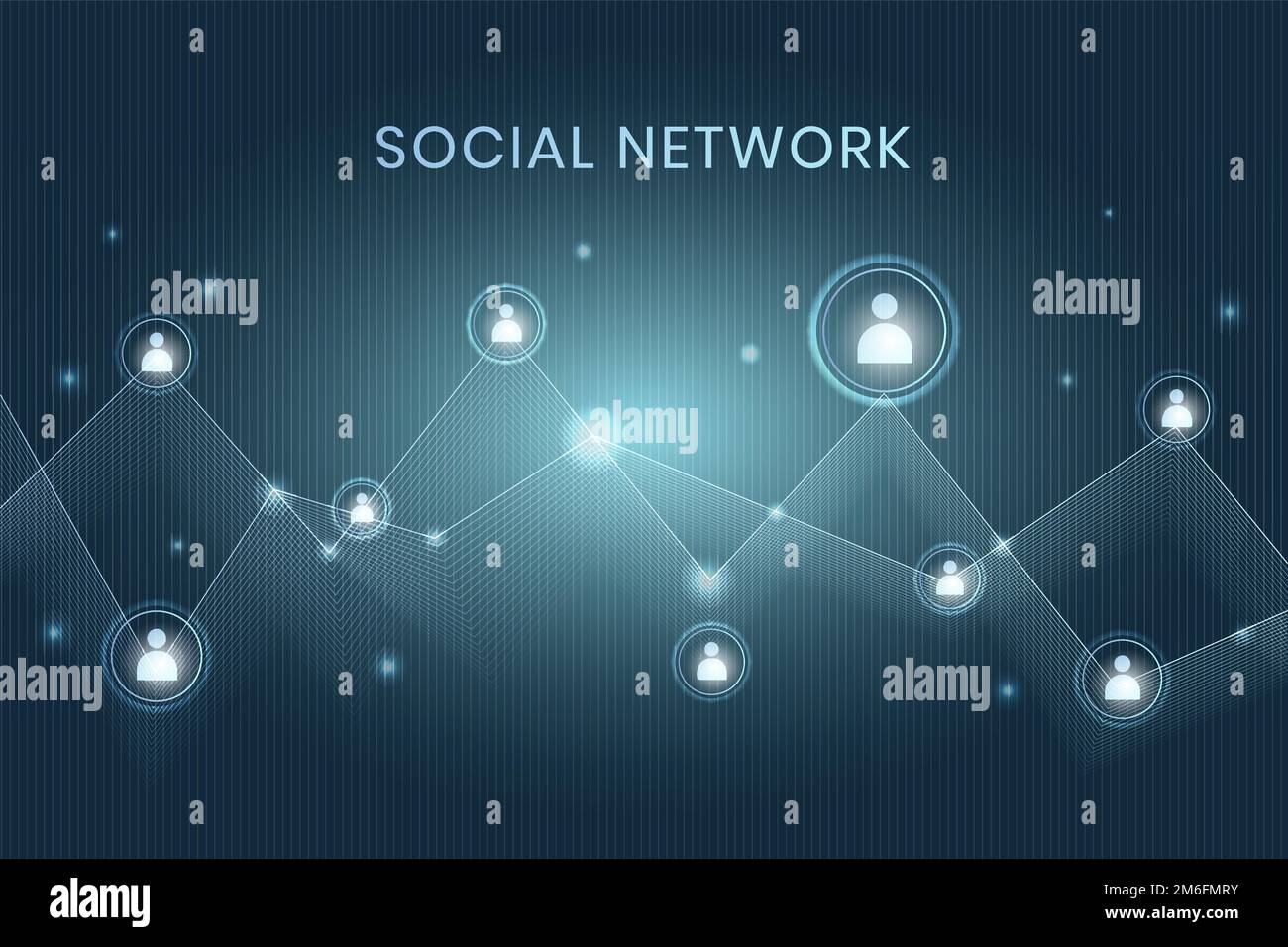 Blue social network technology icons background vector Stock Vector ... Blue social network technology icons background vector Stock Vector ...