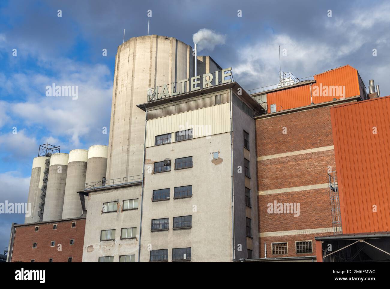 The maltery in the Rhine Port district of Strasbourg Stock Photo - Alamy