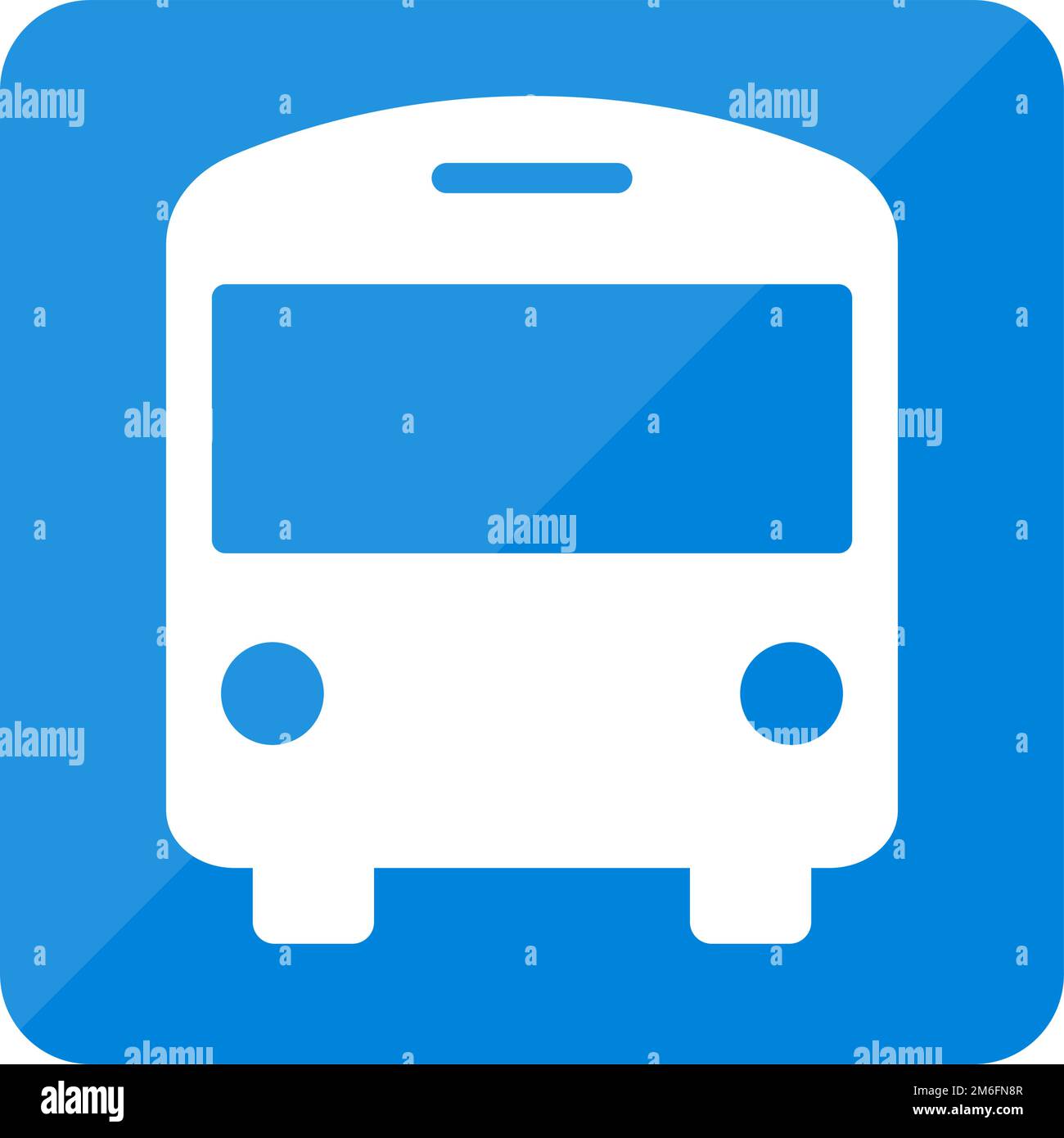Modern bus stop icon. Editable vector Stock Vector Image & Art - Alamy