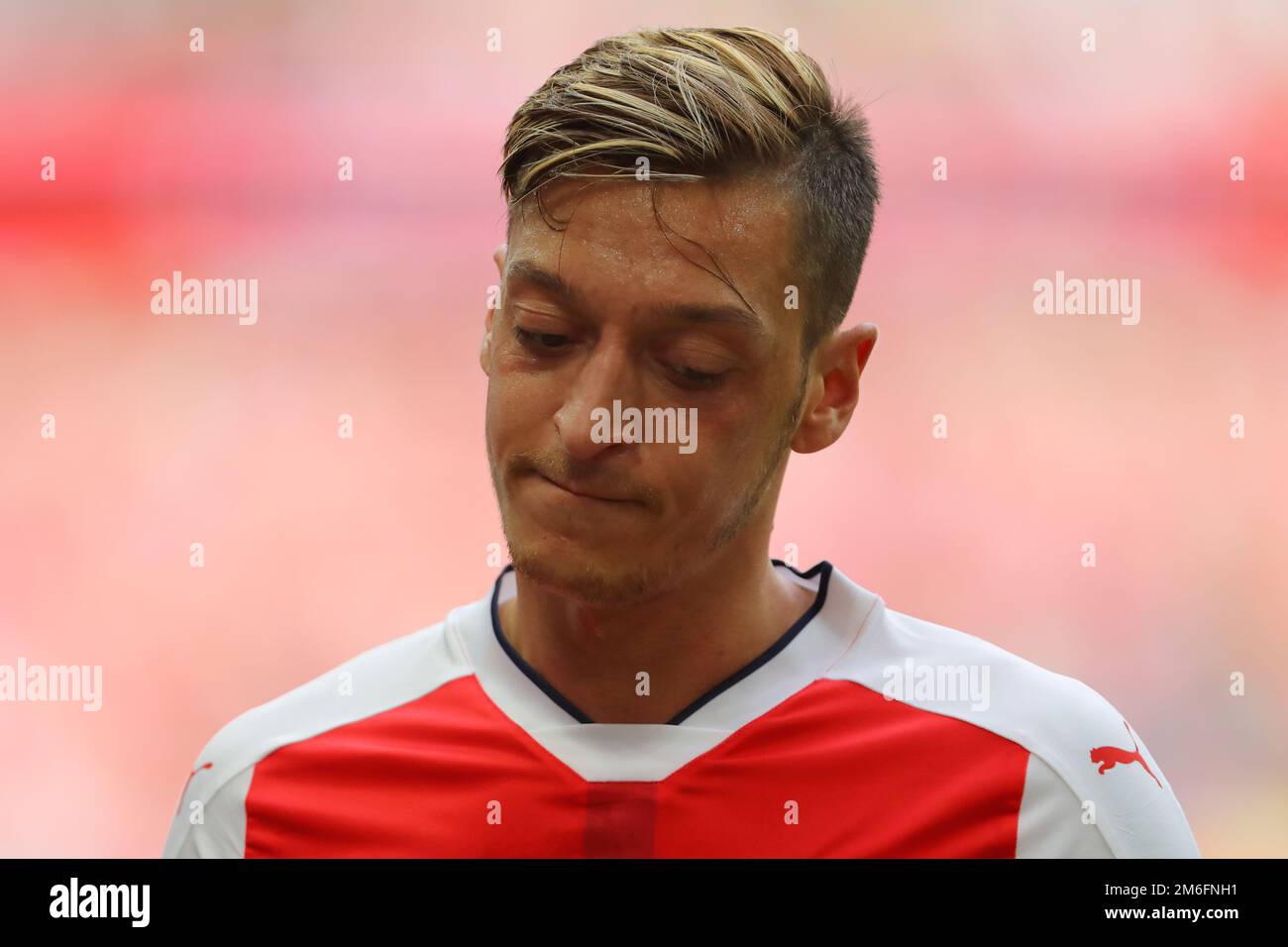 Mesut Ozil of Arsenal - Arsenal v Chelsea, The Emirates FA Cup Final ...