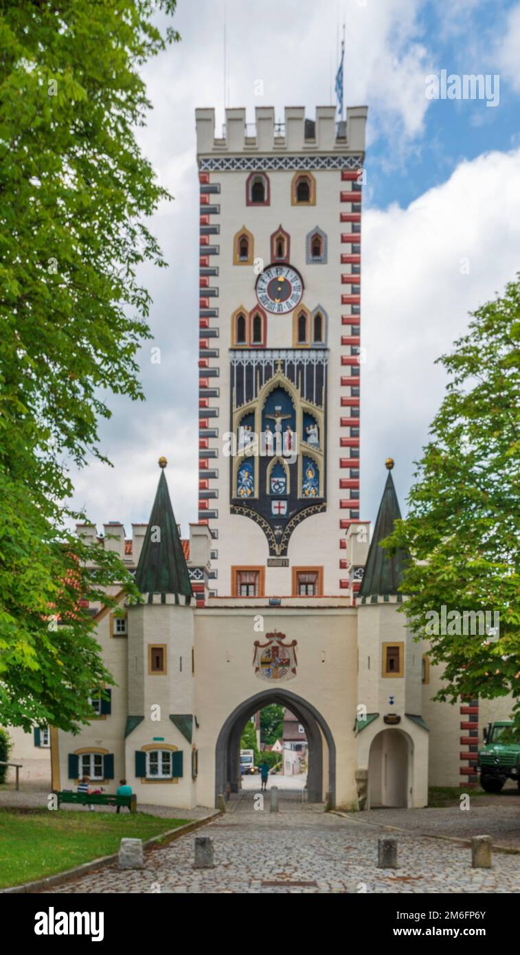 Landsberg lech bayertor hi-res stock photography and images - Alamy