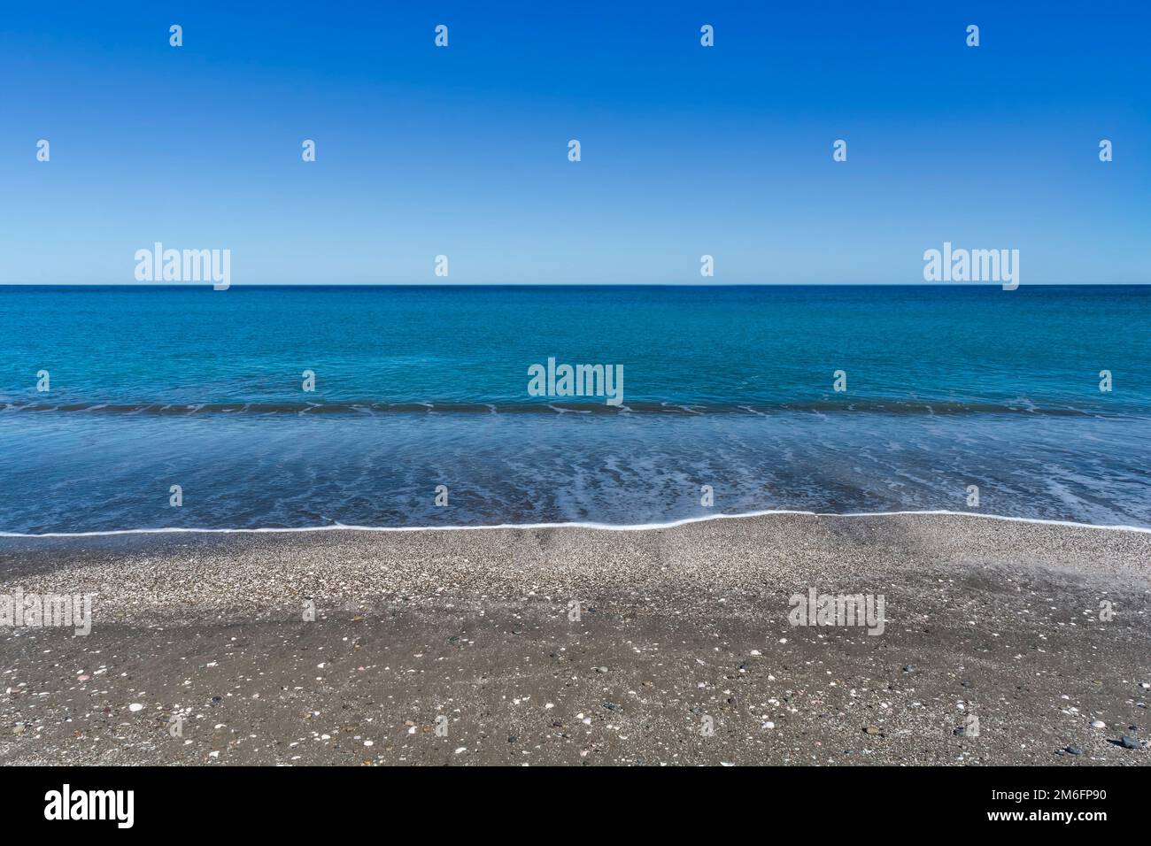 Caleta Valdes landescape, Peninsula Valdes chubut province Patagonia ...