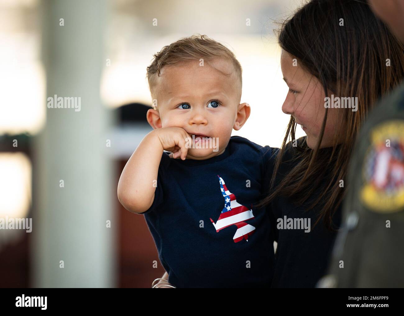 Friends and family welcome 55th Fighter Squadron pilots home from ...