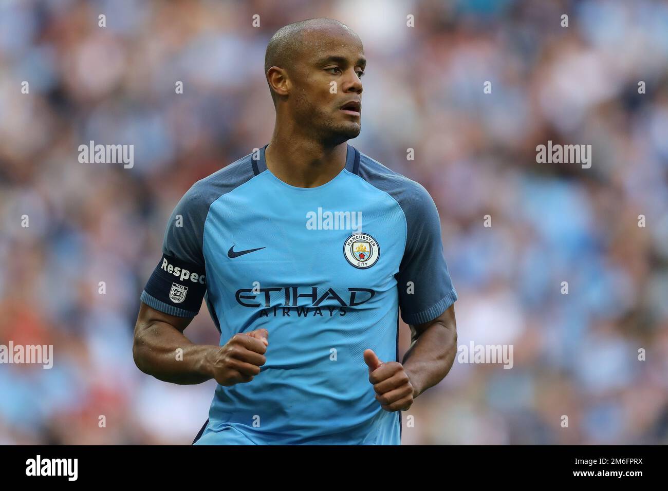 Vincent Kompany of Manchester City - Arsenal v Manchester City, The ...