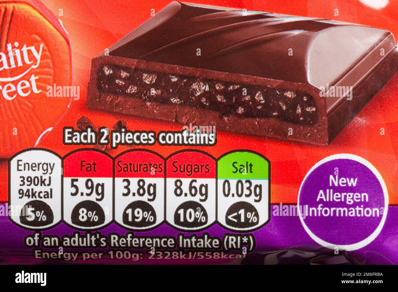 Nutritional information traffic lights system labelling colour coded ...